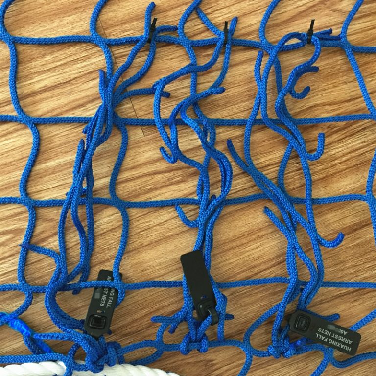 BS EN 1263-1 personal fall protection netting from Weihai Huaxing Nets