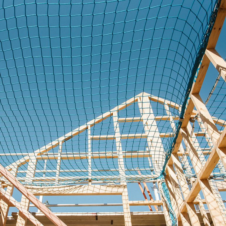 BS EN 1263-1 personal fall protection netting from Weihai Huaxing Nets