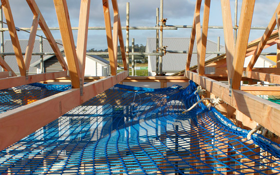 knotless polypropylene Safety nets - Weihai Huaxing Nets Co Ltd