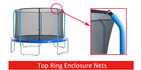 Trampoline Enclosure Safety Nets Top Ring - Weihai Huaxing Nets Co Ltd